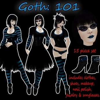 Second Life Marketplace - ~evldva~ Goth: 101- sky